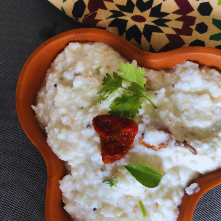 Daddojanam | Temple style Curd Rice | Thayir Saadam