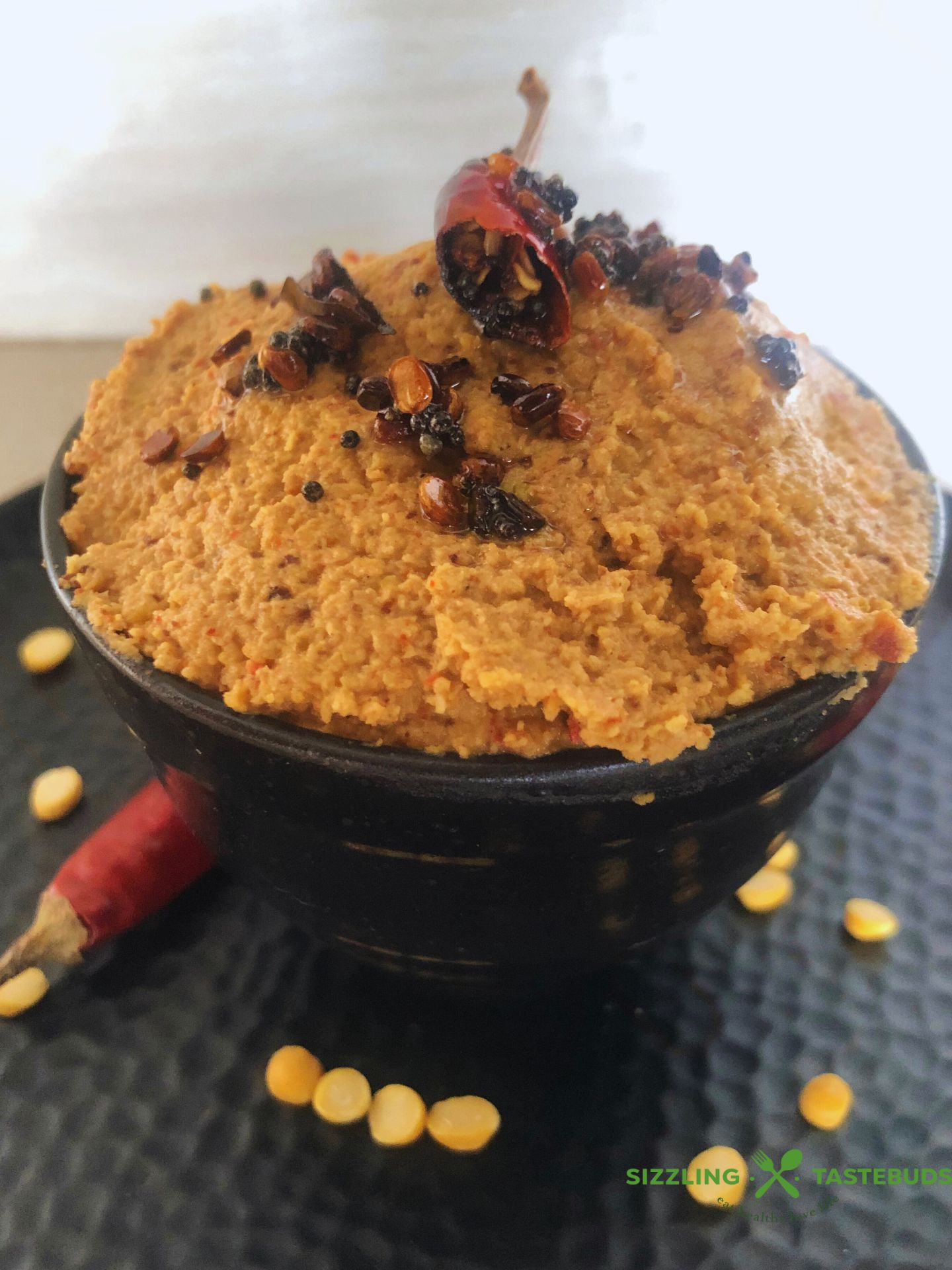 Paruppu Thogayal | Paruppu Thuvayal | South Indian Spicy Lentil Chutney ...