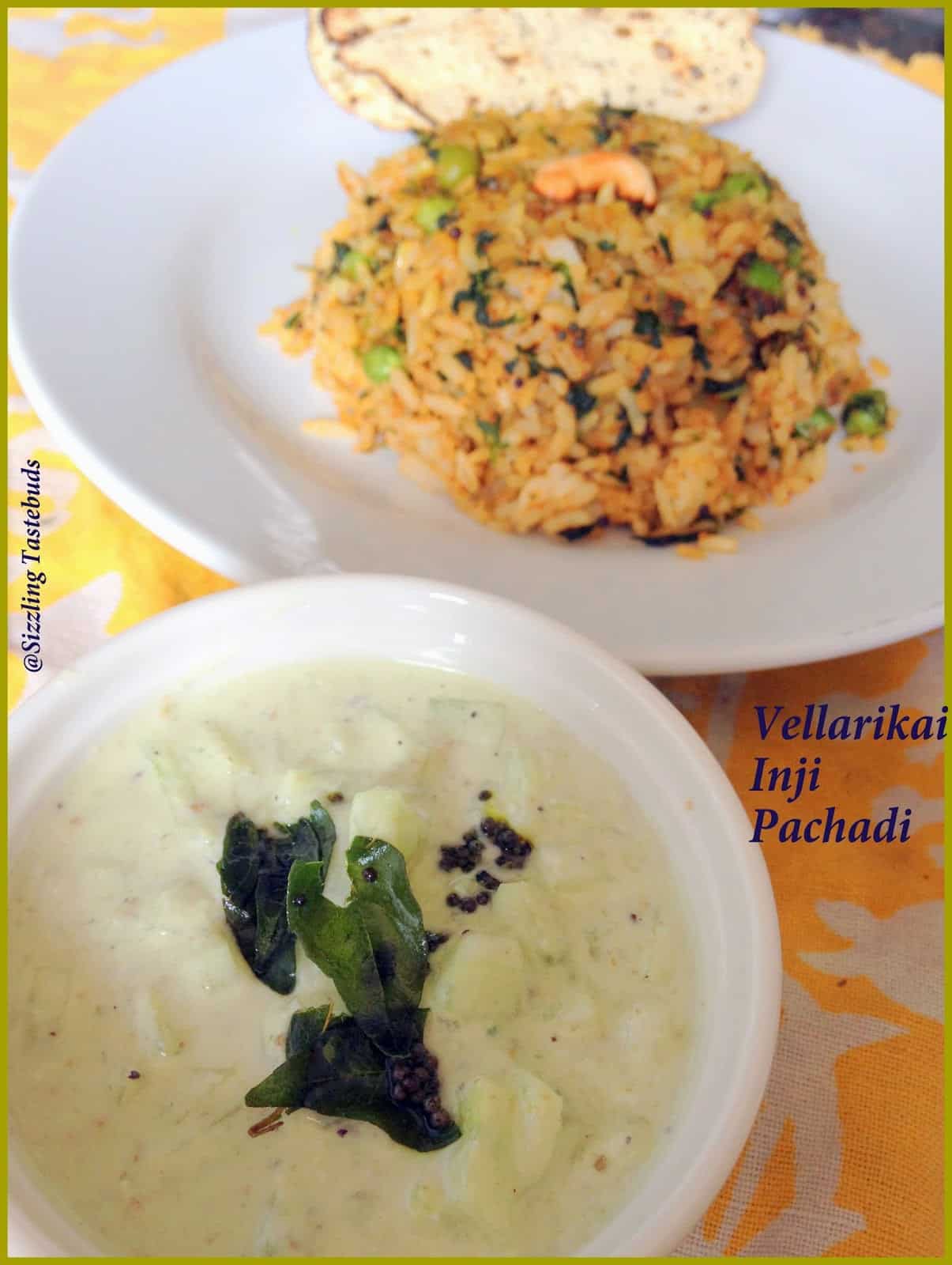 Vellarikai Inji Pachadi | Cucumber and Ginger Raita | Summer Meals