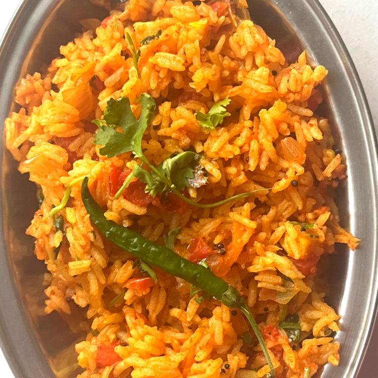 Karivepalai Sadam | Curry Leaf Spiced Rice