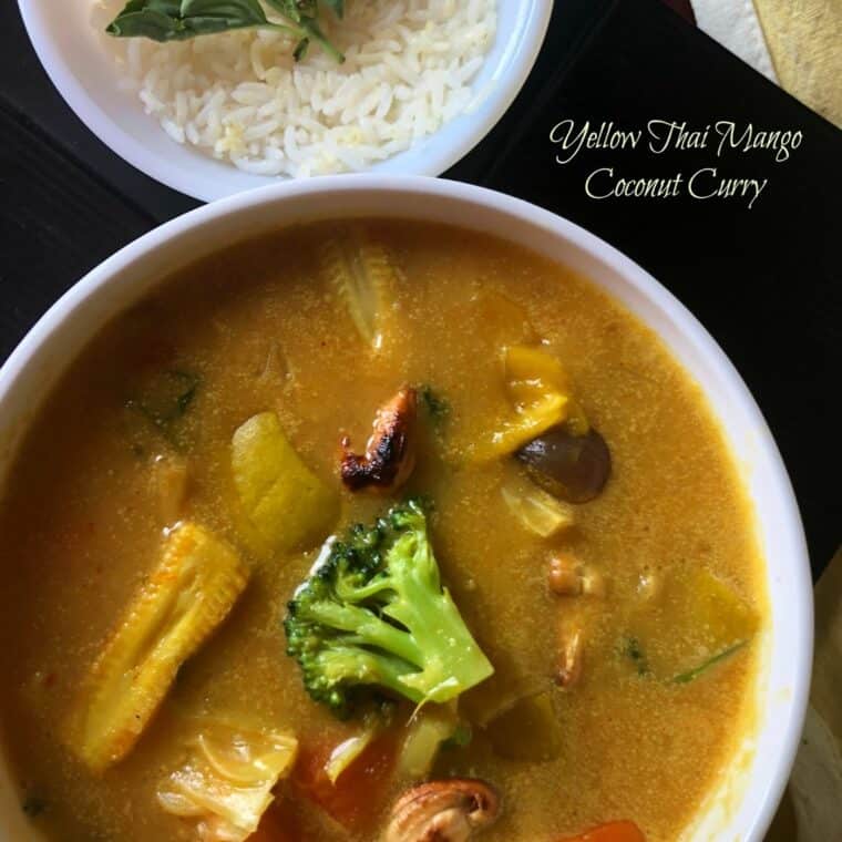 Thai Yellow Curry with Mango