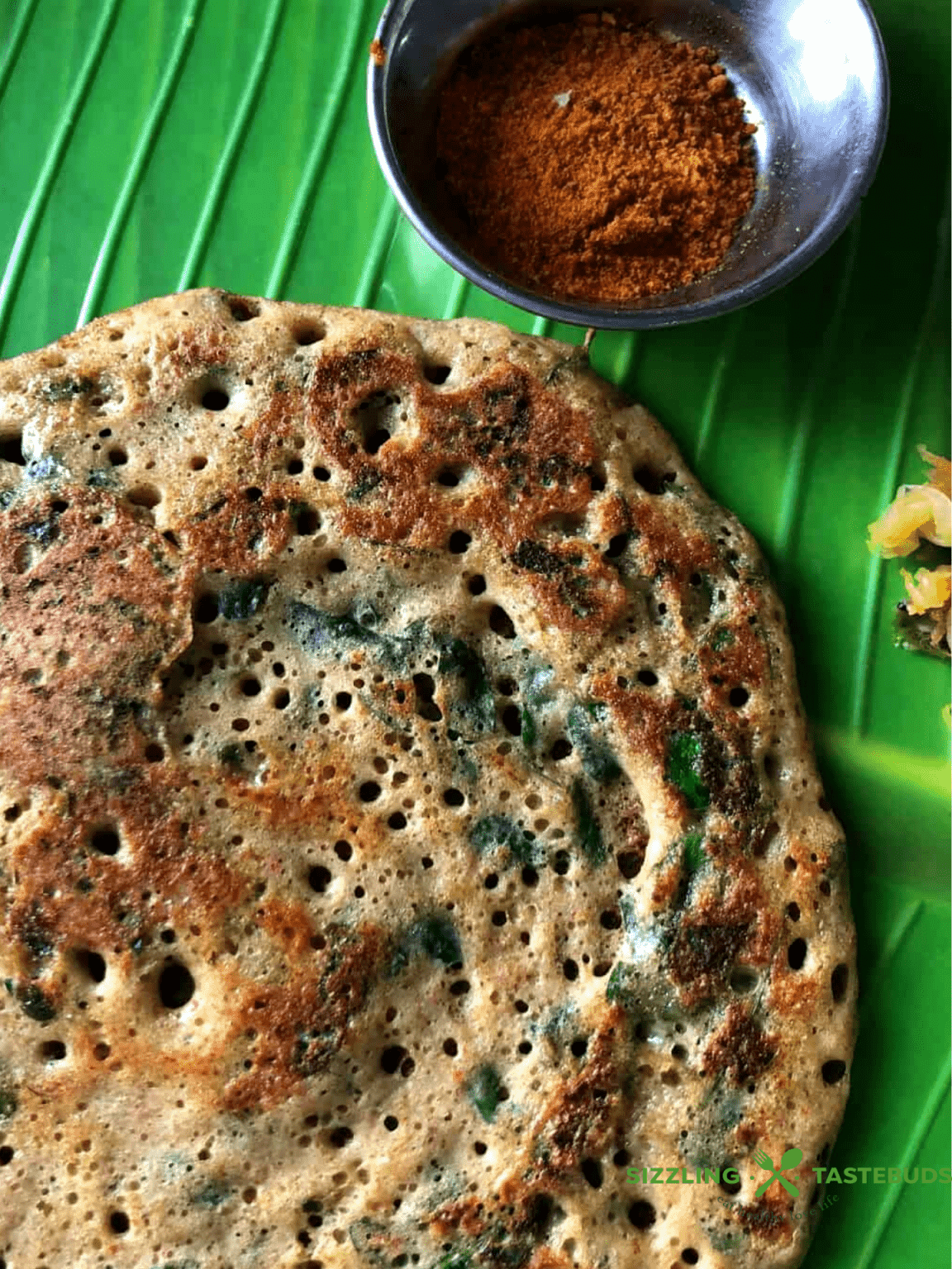 Murunga keerai Adai | Moringa Leaf Dosa