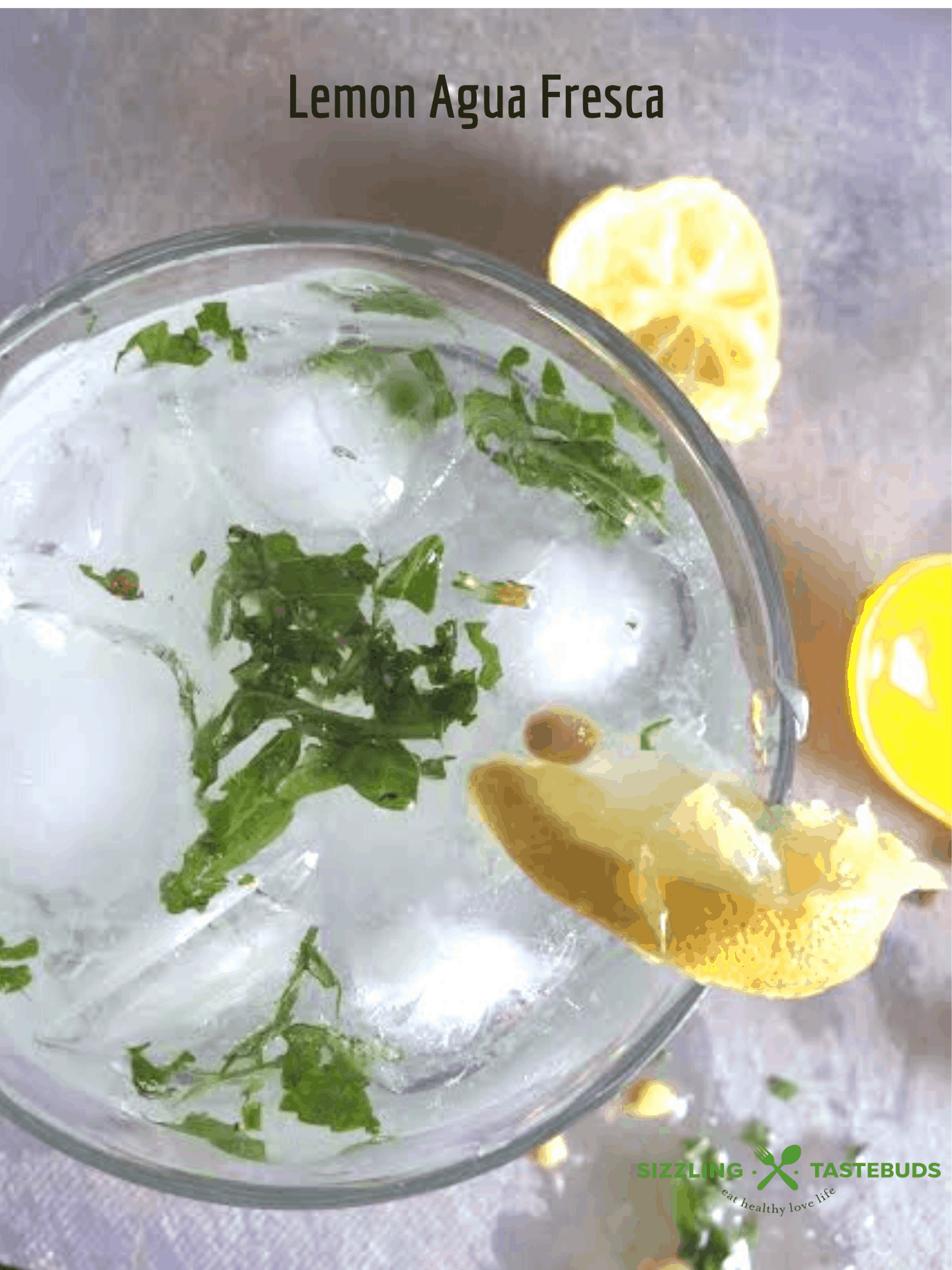 Lemon Agua Fresca | Easy Mocktails