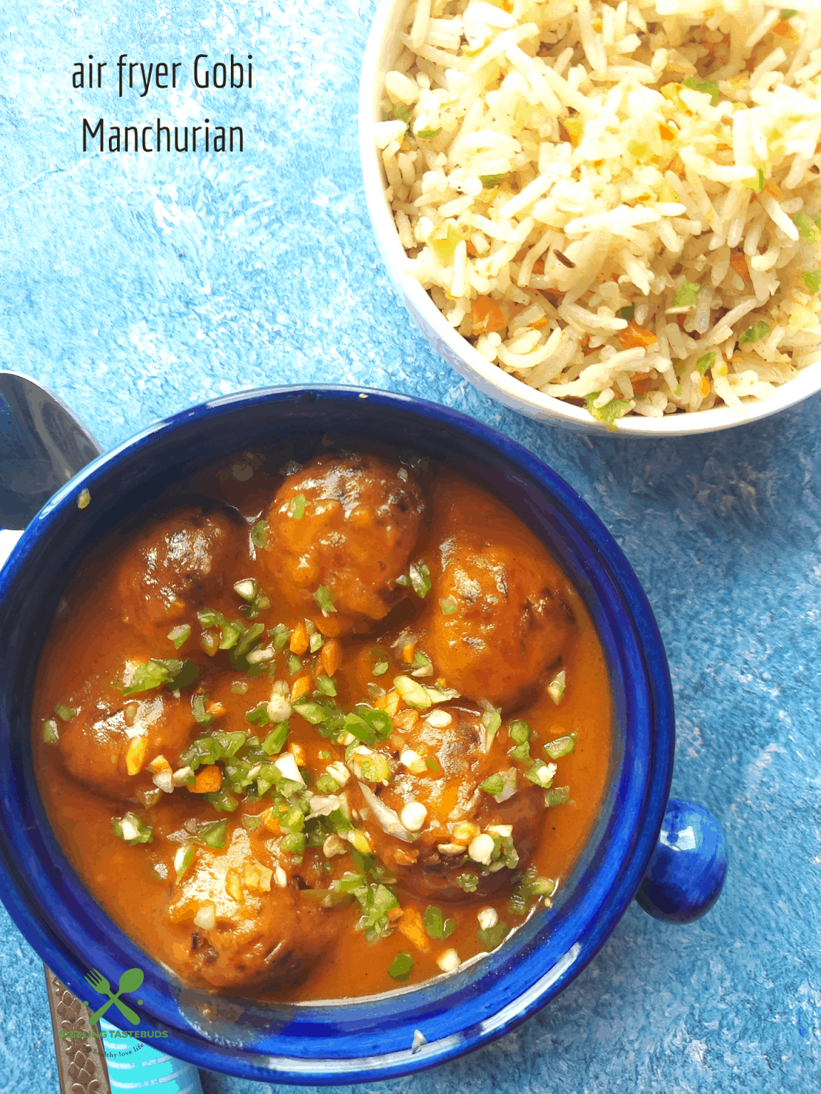 Air fryer Gobi Manchurian