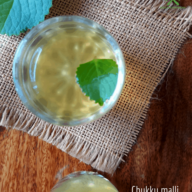 Chukku Malli Kashayam - Dry Ginger and Coriander Herbal Tea