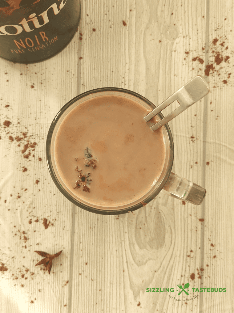 5-min Chilli Cinnamon Hot Chocolate