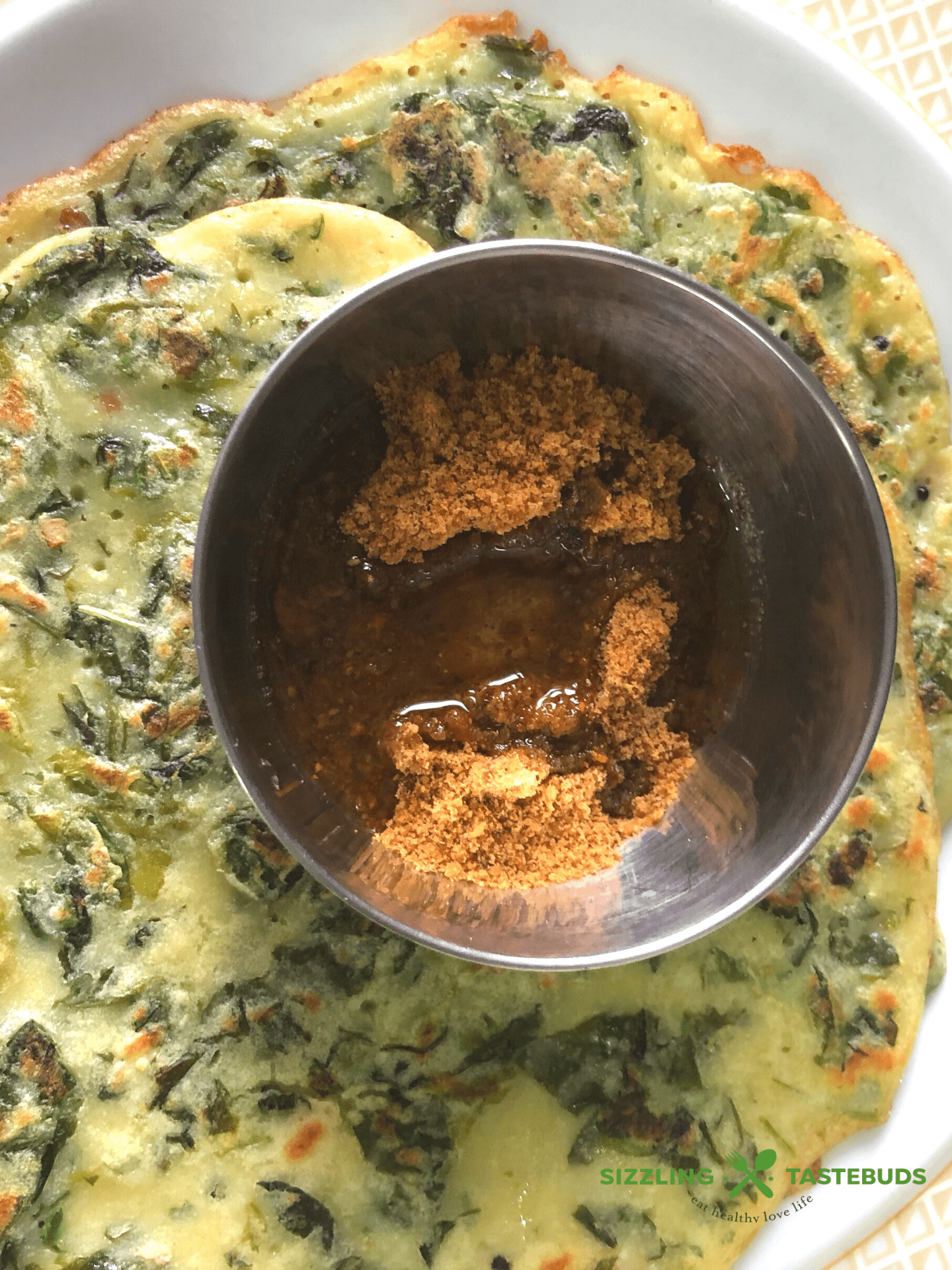Besan Methi Cheela | Gramflour and fenugreek Savory Pancake