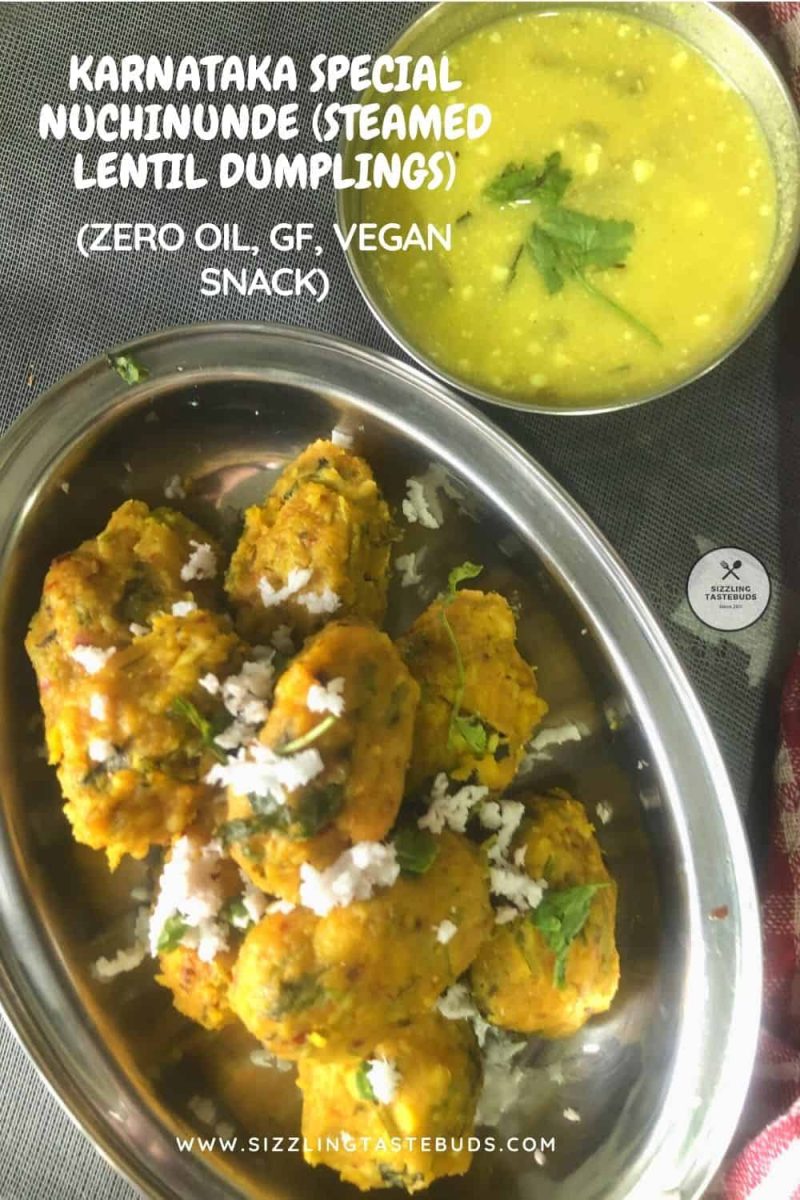 ZERO OIL Nuchina Unde Recipe | How to make Nuchinunde