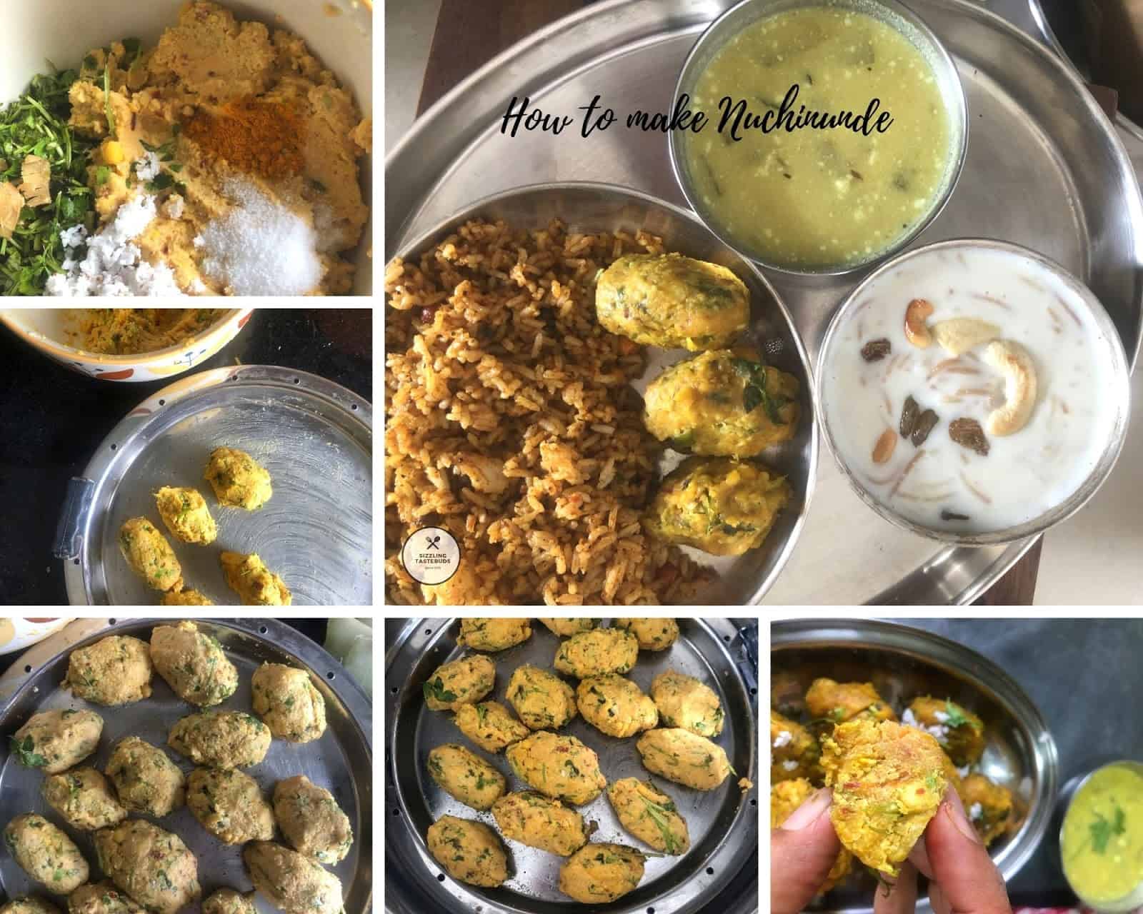 ZERO OIL Nuchina Unde Recipe | How to make Nuchinunde