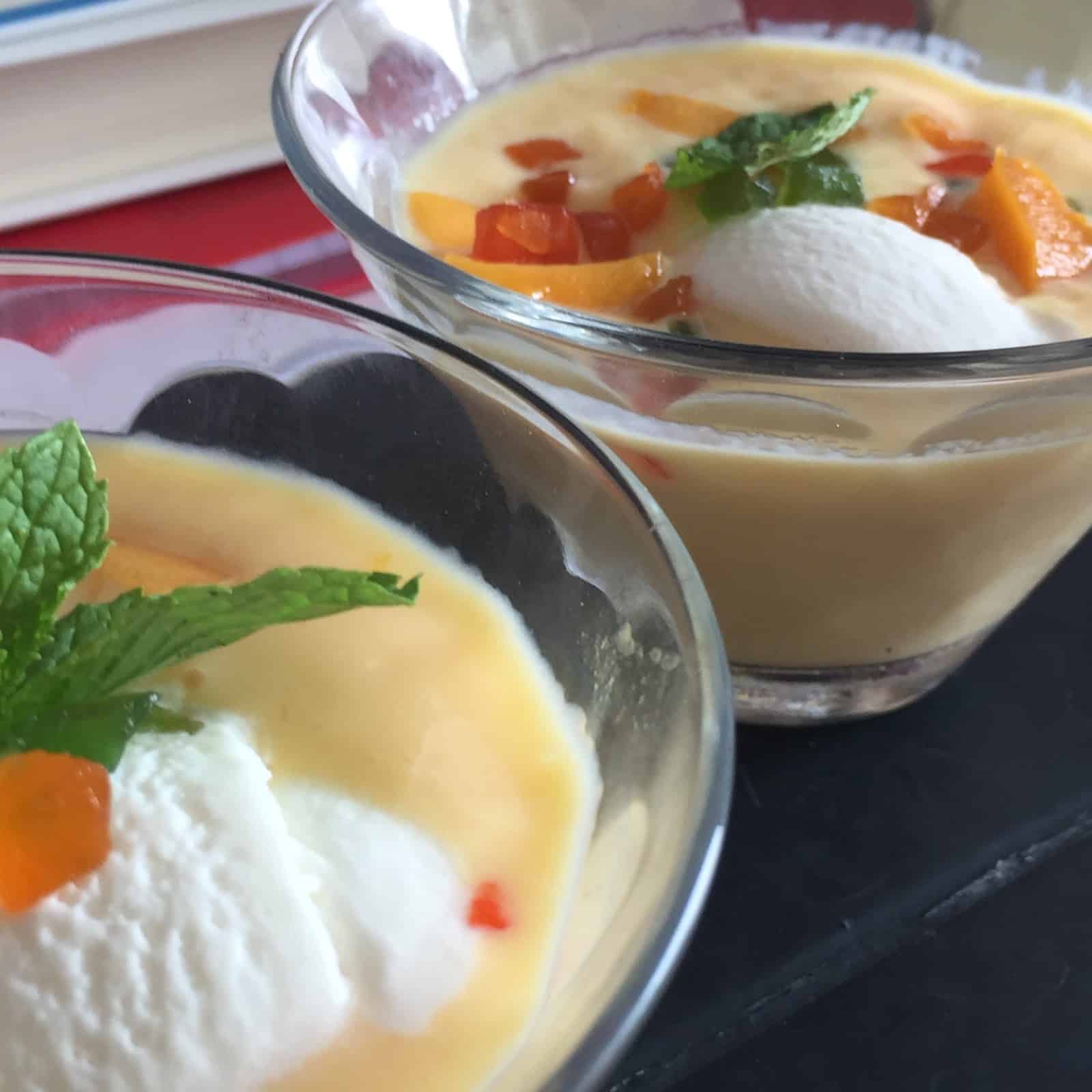 Mango Mastani | Quick Mango Dessert