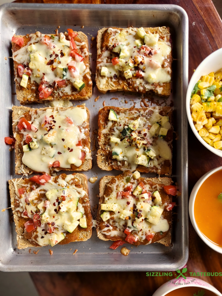 Pav Bhaji Pizza | 20 minute Dinner Ideas