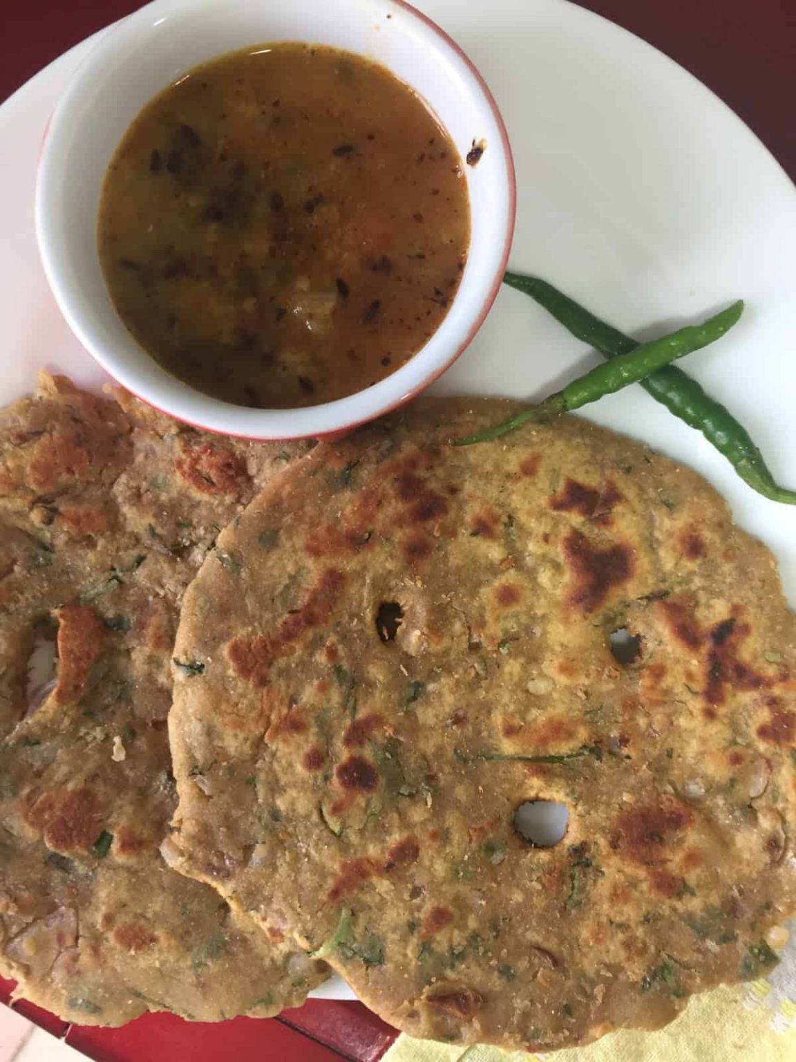 Multigrain Thalipeeth - GF, Vegan flatbread