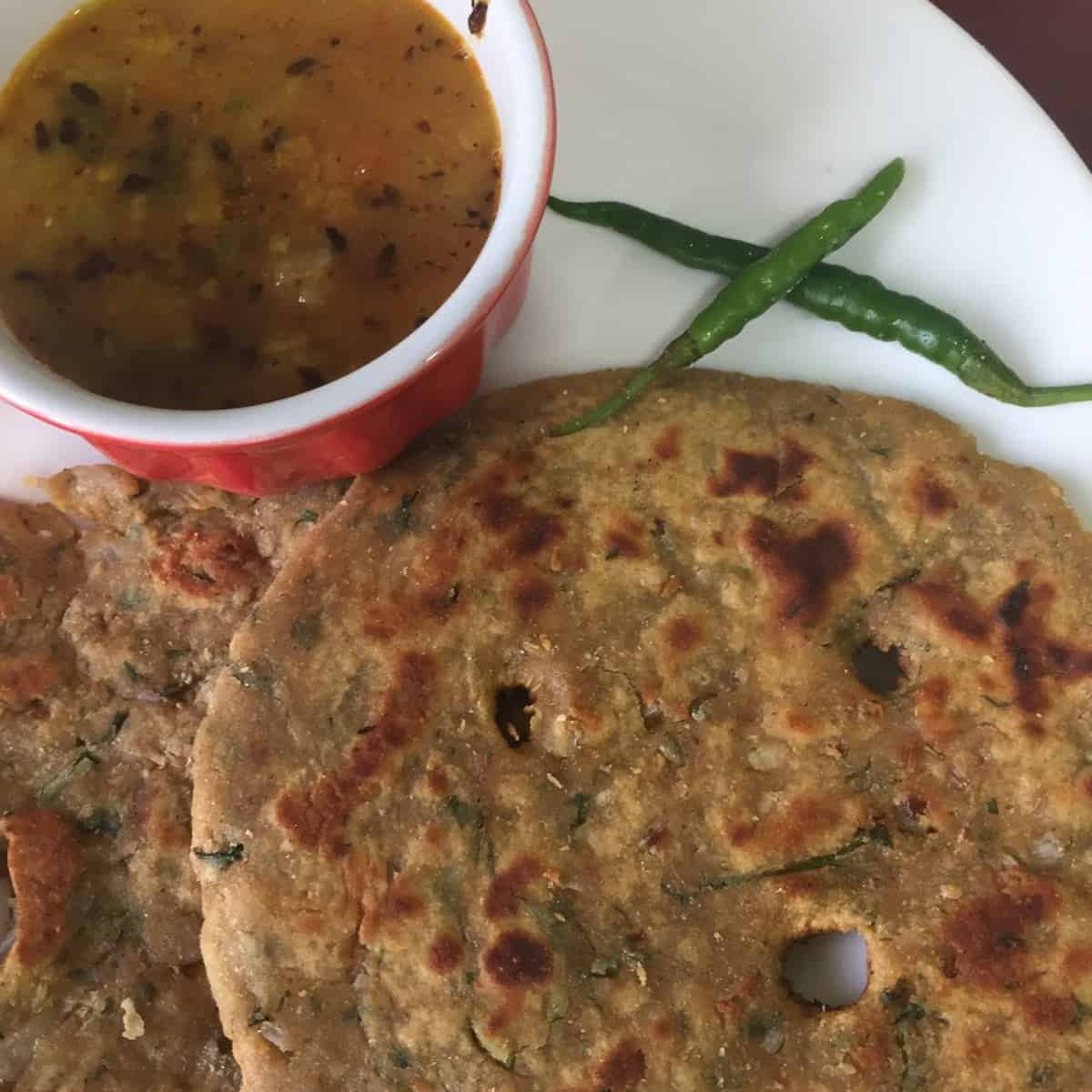 Multigrain Thalipeeth - GF, Vegan flatbread